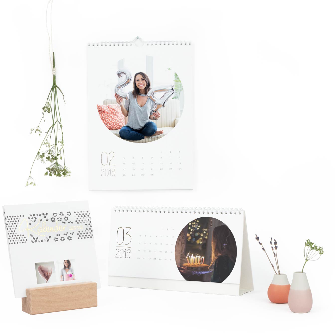 Fotokalender für 2021 mit eigenen Fotos gestalten und drucken lassen